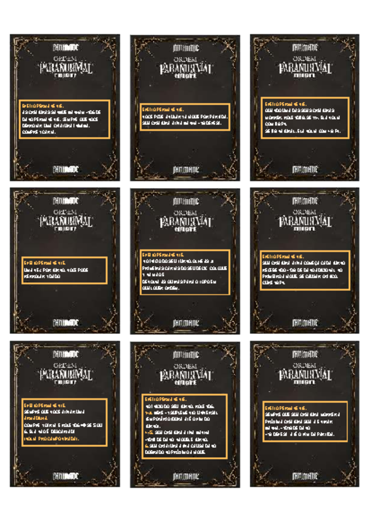 EFEITO PERMANENTE: CARTAS DE PRESTÍGIO E SUAS MECÂNICAS - Studocu