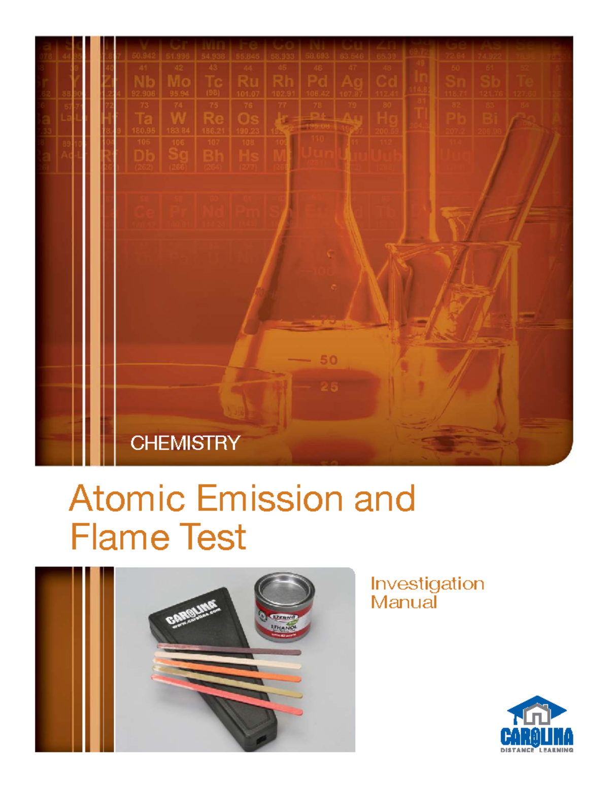 CHEM 101 Atomic Emission & Flame Test Lab Manual - Studocu