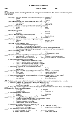 UCSP Q1Q3 TWO WAY TOS - TABLE OF SPECIFICATION - Republic of the ...