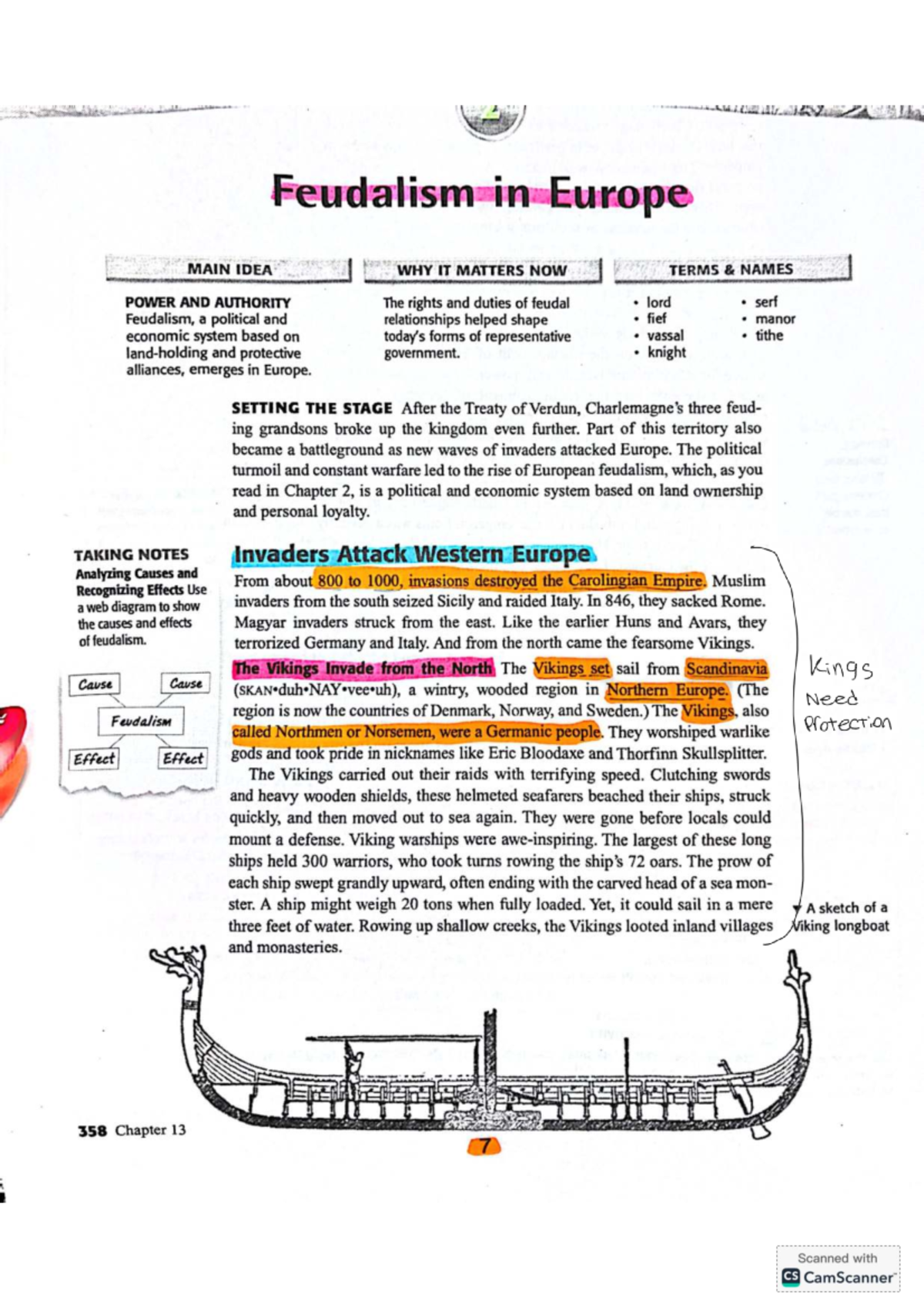 History 2 - Feudalism in Europe: Causes, Effects, and Key Terms - Studocu