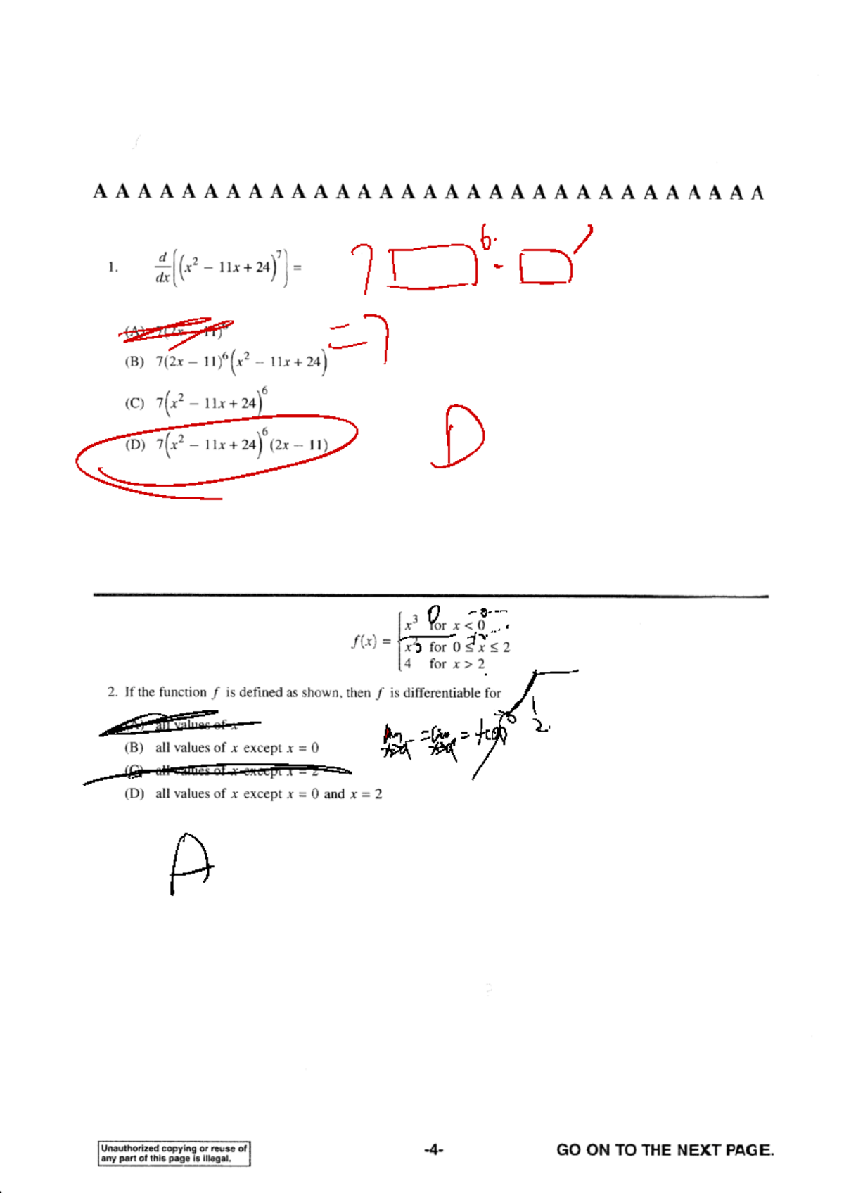 微积分BC - AP 2024 Final Exam Calc BC Test Preparation - Studocu