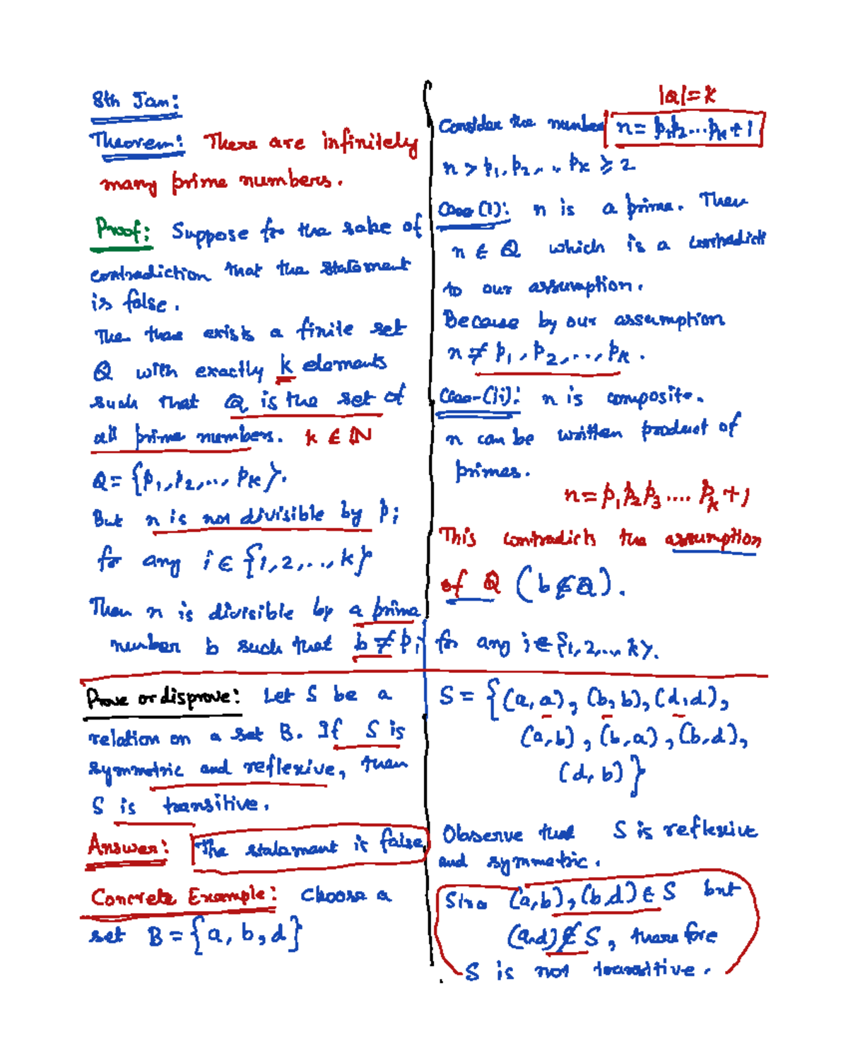 Lecture 2 - Exploring Prime Numbers and Language Theory - Studocu
