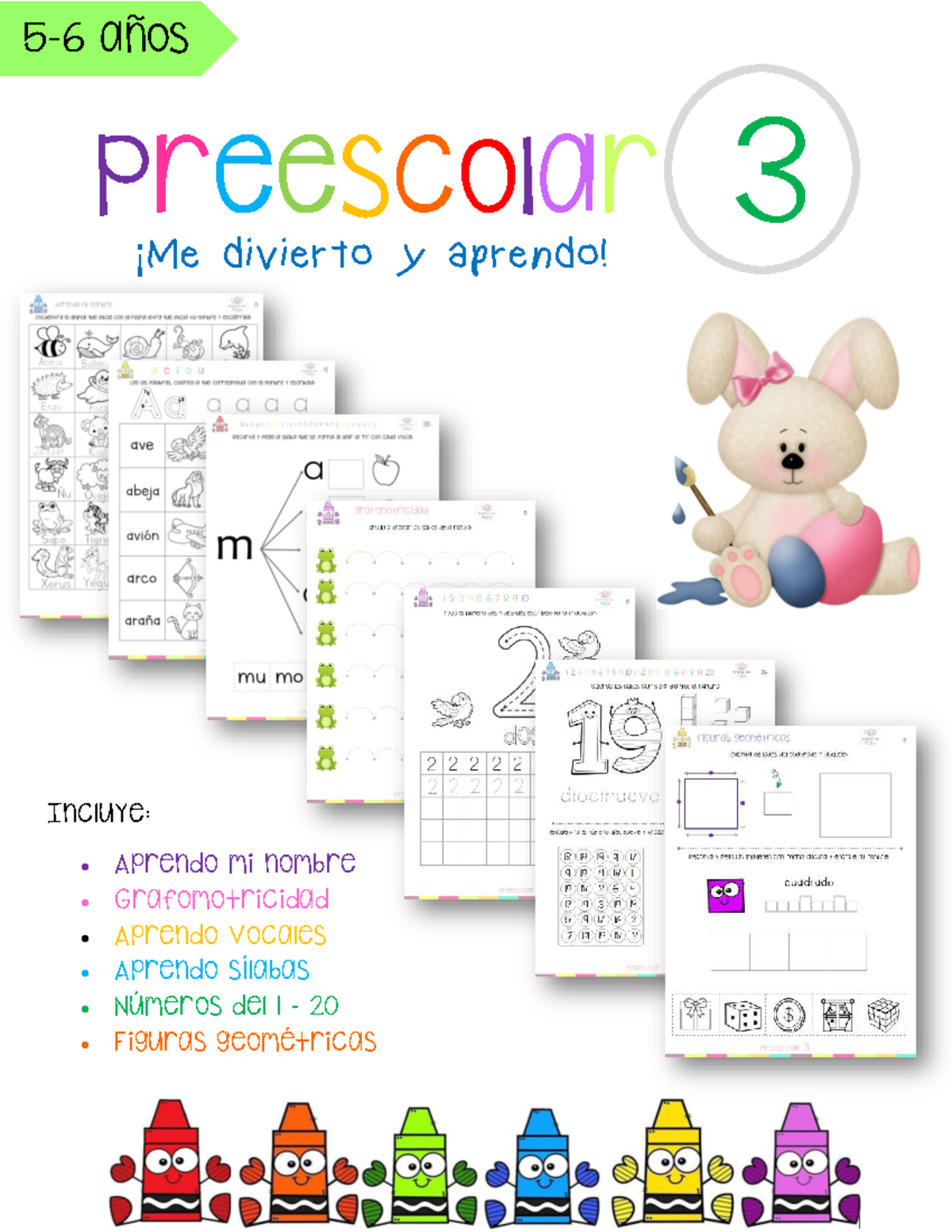 Me divierto y aprendo 3 - Material Preescolar para Niños - Studocu