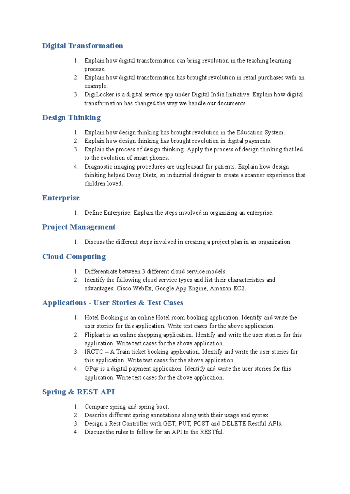 Digital Transformation & Design Thinking: Impact on Education & Retail ...