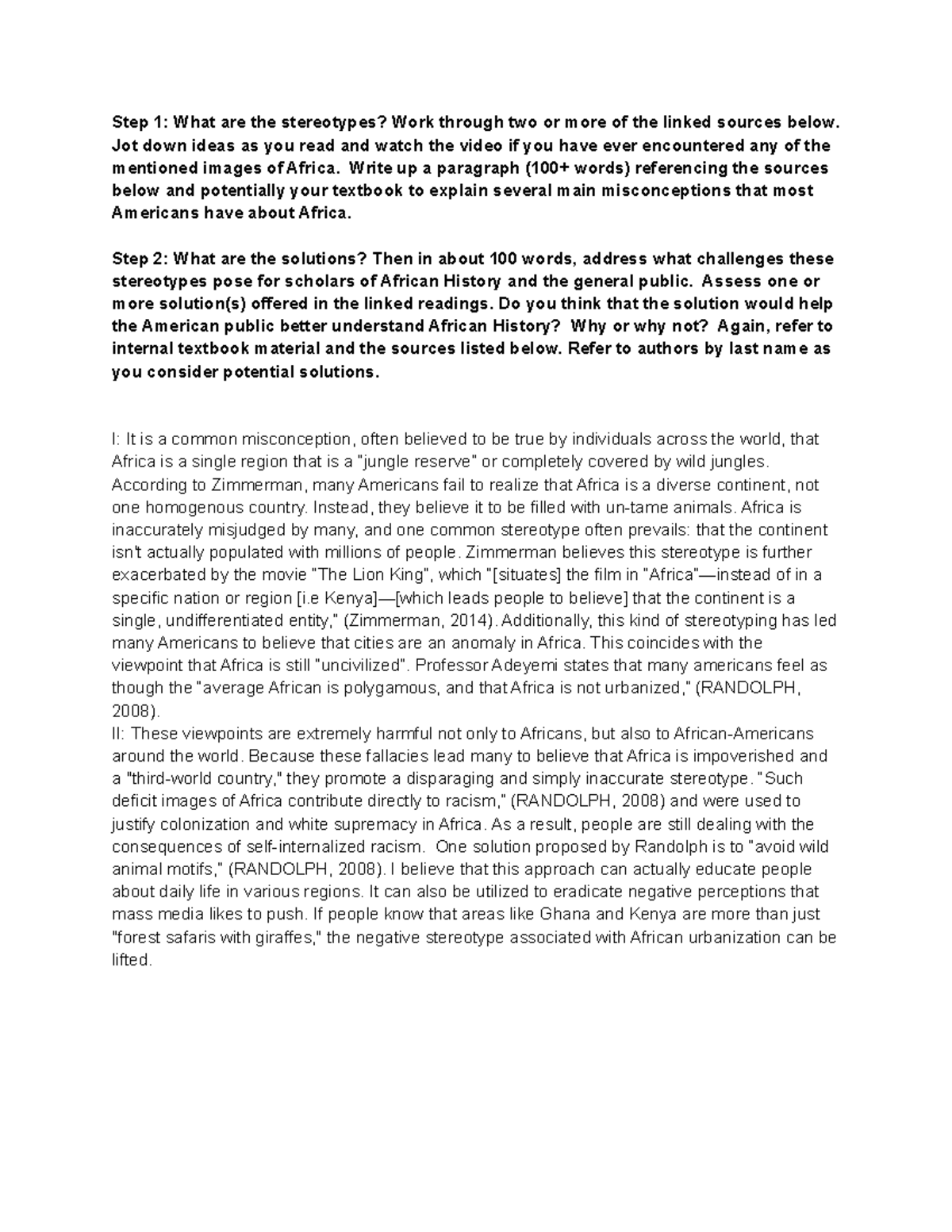 Wh unit 7 disc - Answers for the unit 7 world history / hist 1111 ...
