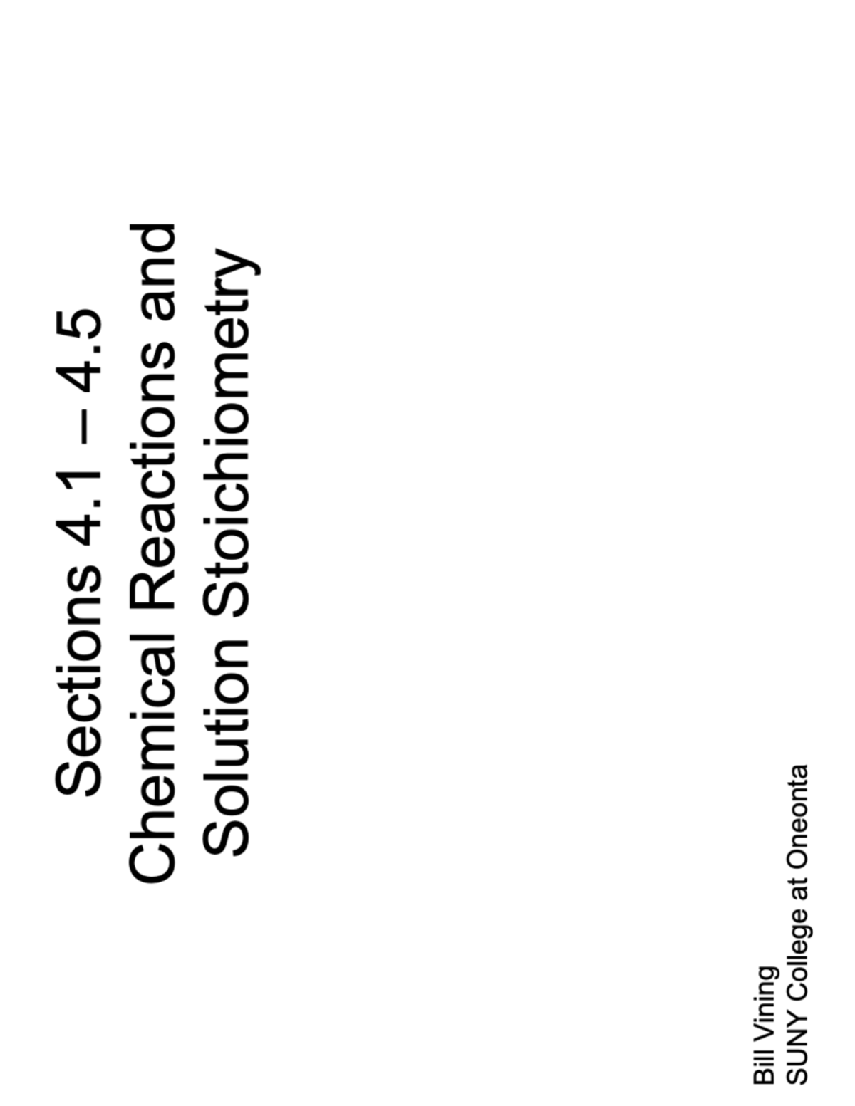 Final Exam Study Guide: Chemical Reactions & Stoichiometry [Course Code ...