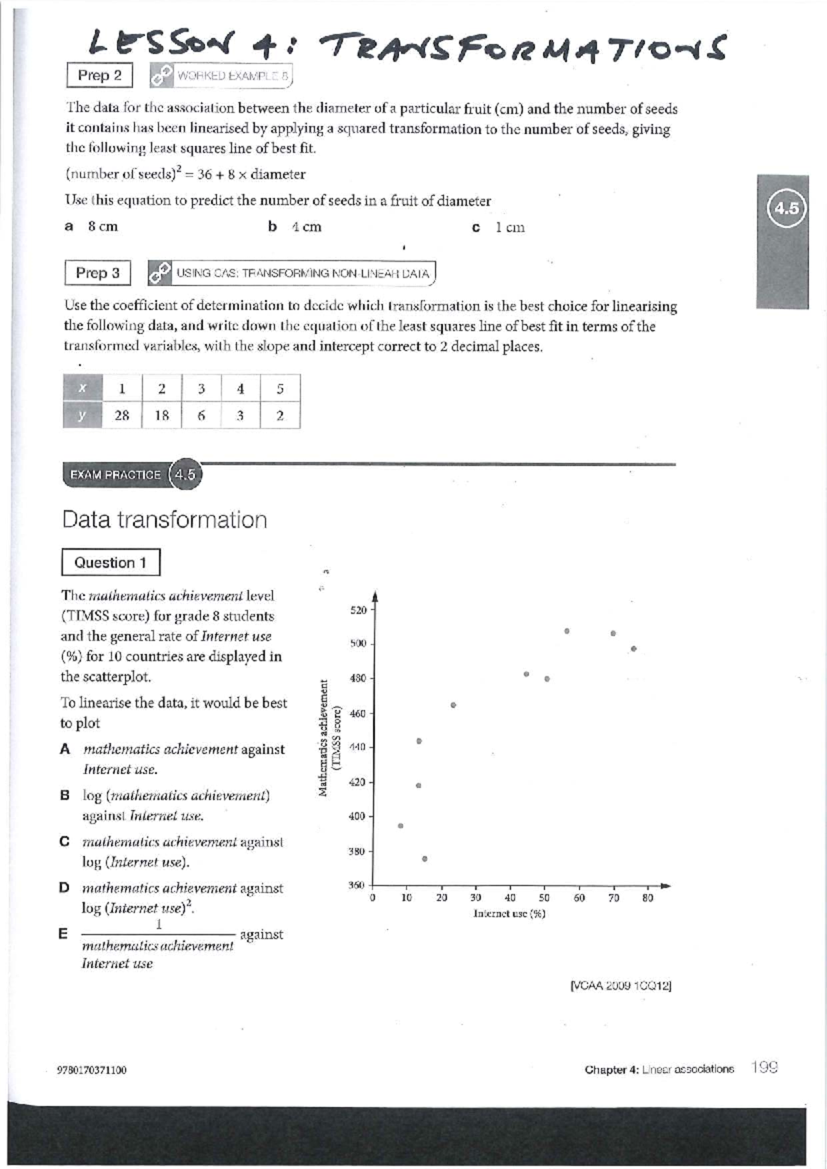 Lesson 5: Transformations Homework - Worked Examples and Practice - Studocu