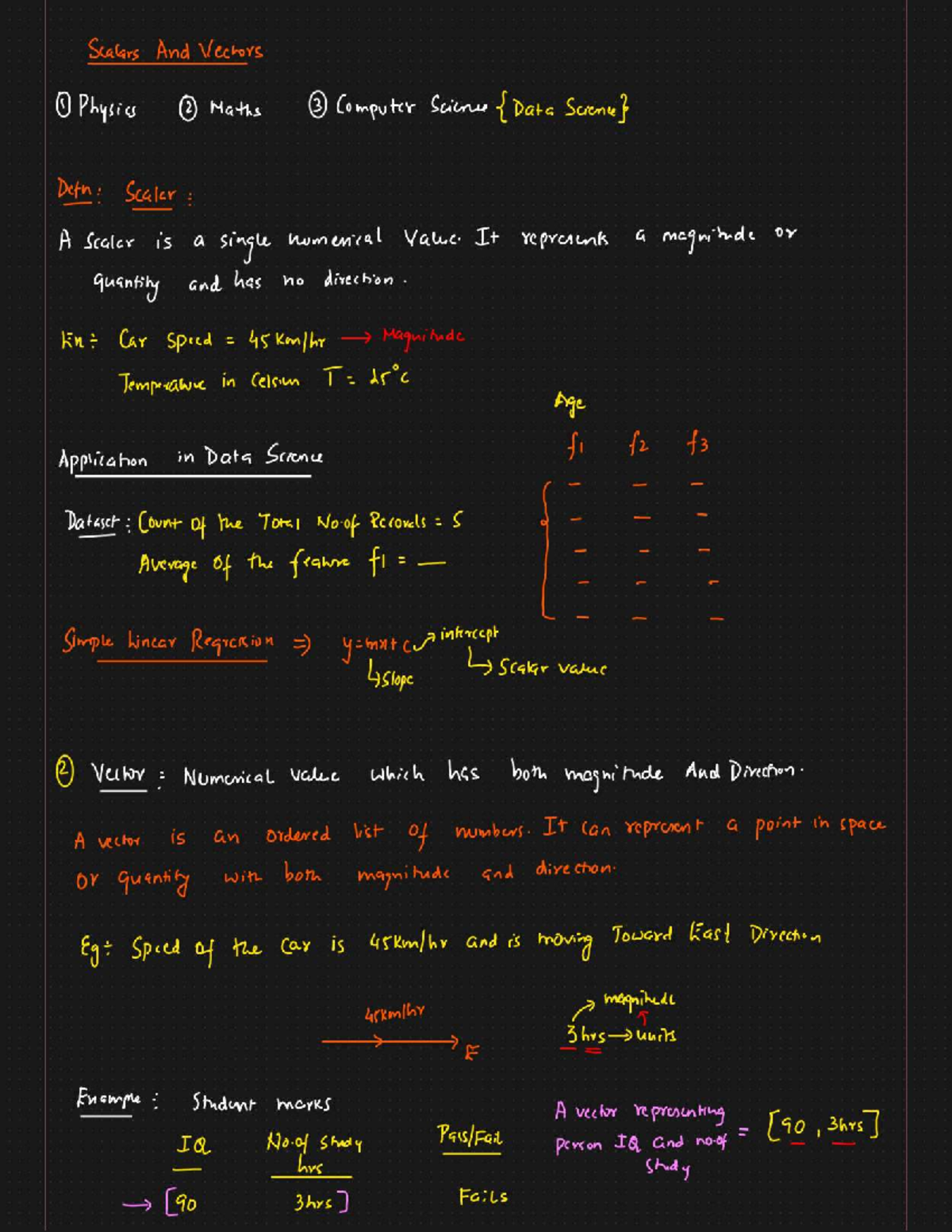 Scalars and Vectors in Physics 2: Key Concepts and Applications - Studocu
