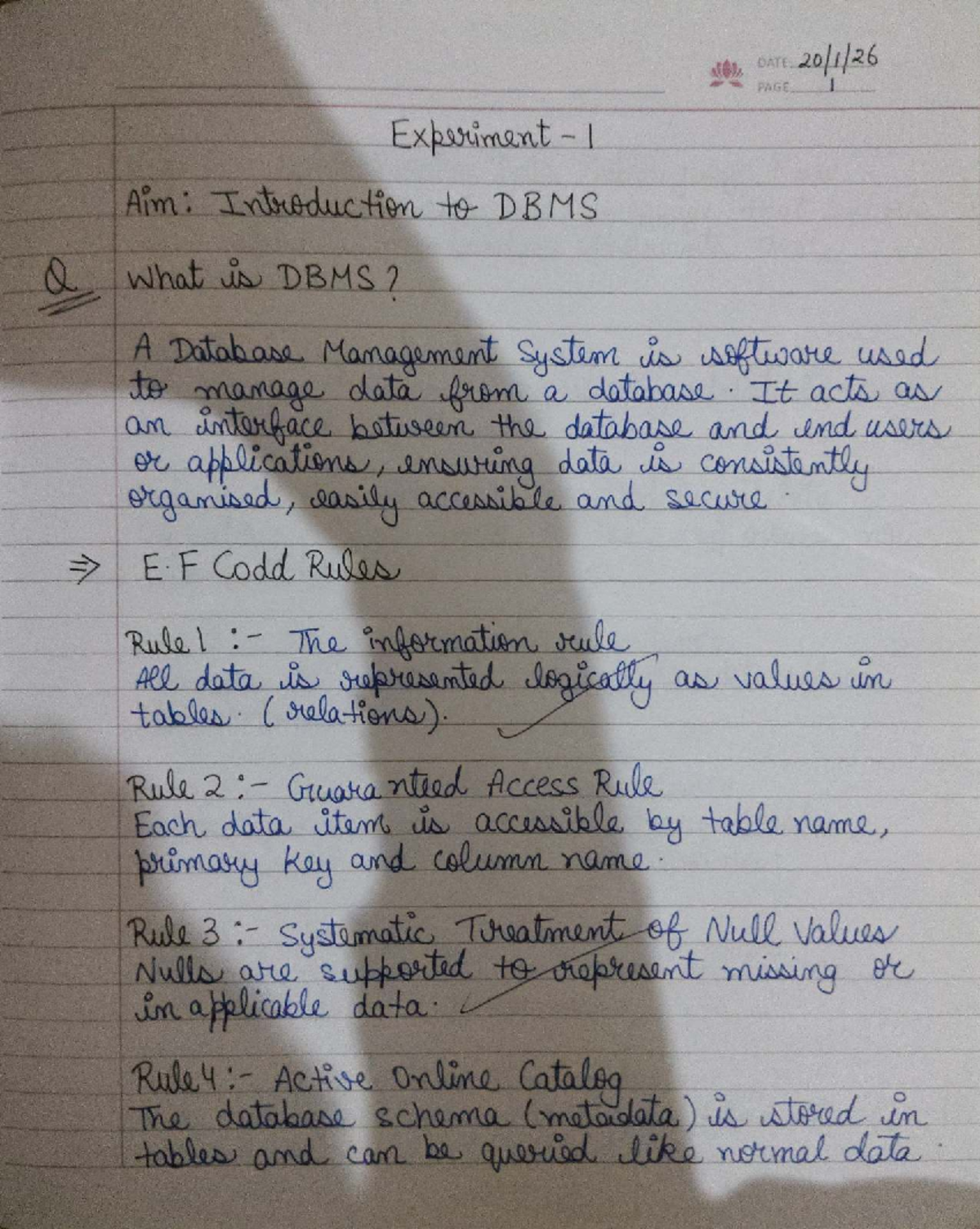 DBMS Practical Guide - CSE 2 Final Exam - Studocu
