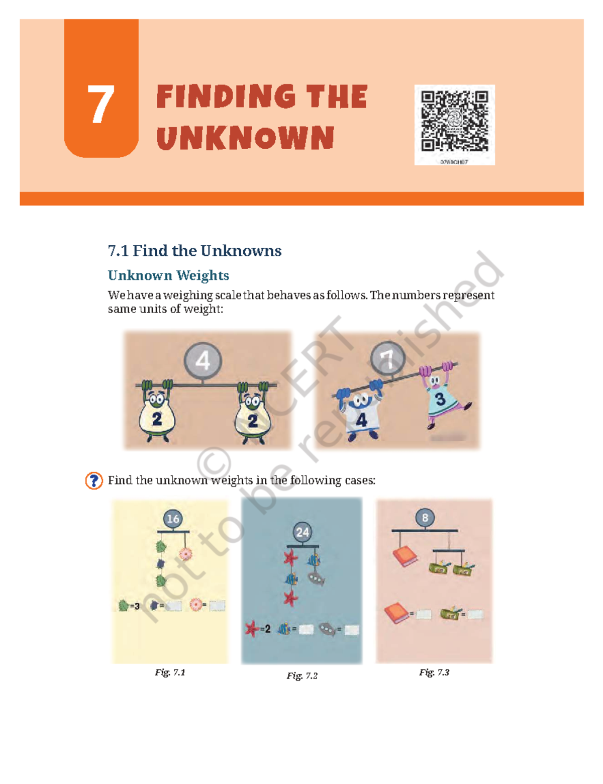 Finding the Unknown Weights: Grade 7 Math Equations and Solutions - Studocu