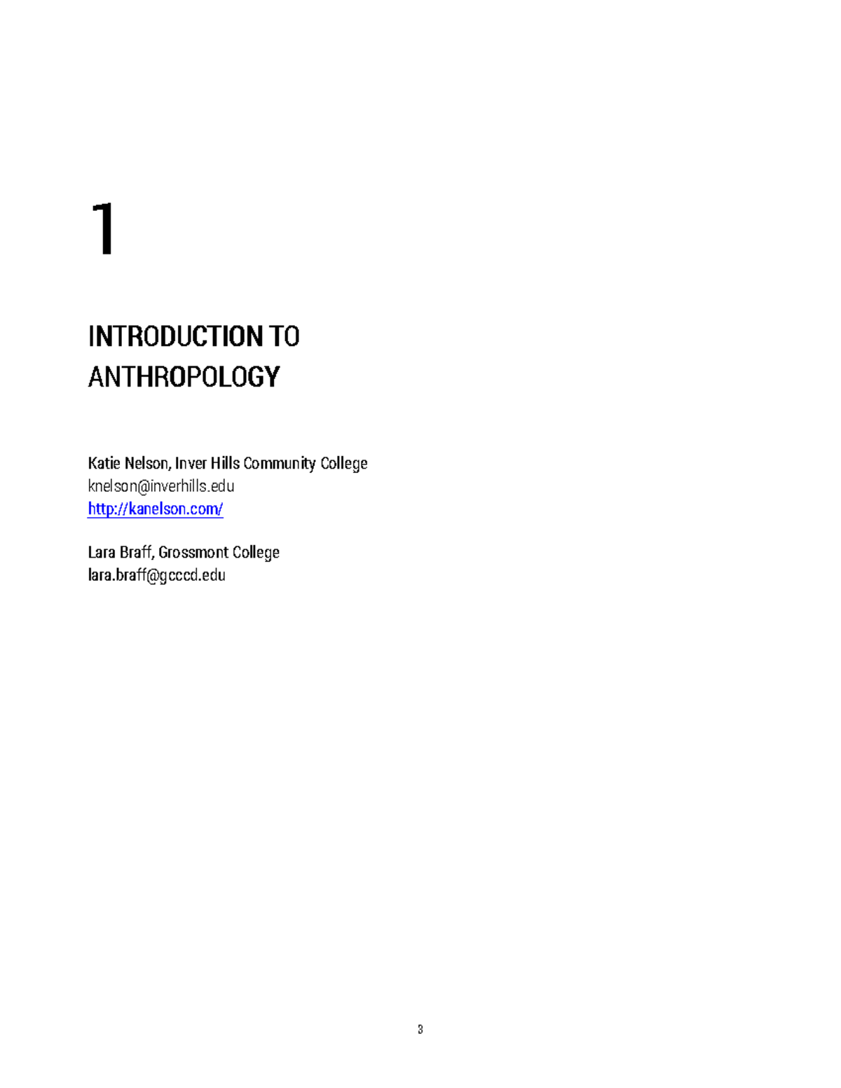 Introduction to Anthropology: Learning Objectives and Overview - Studocu