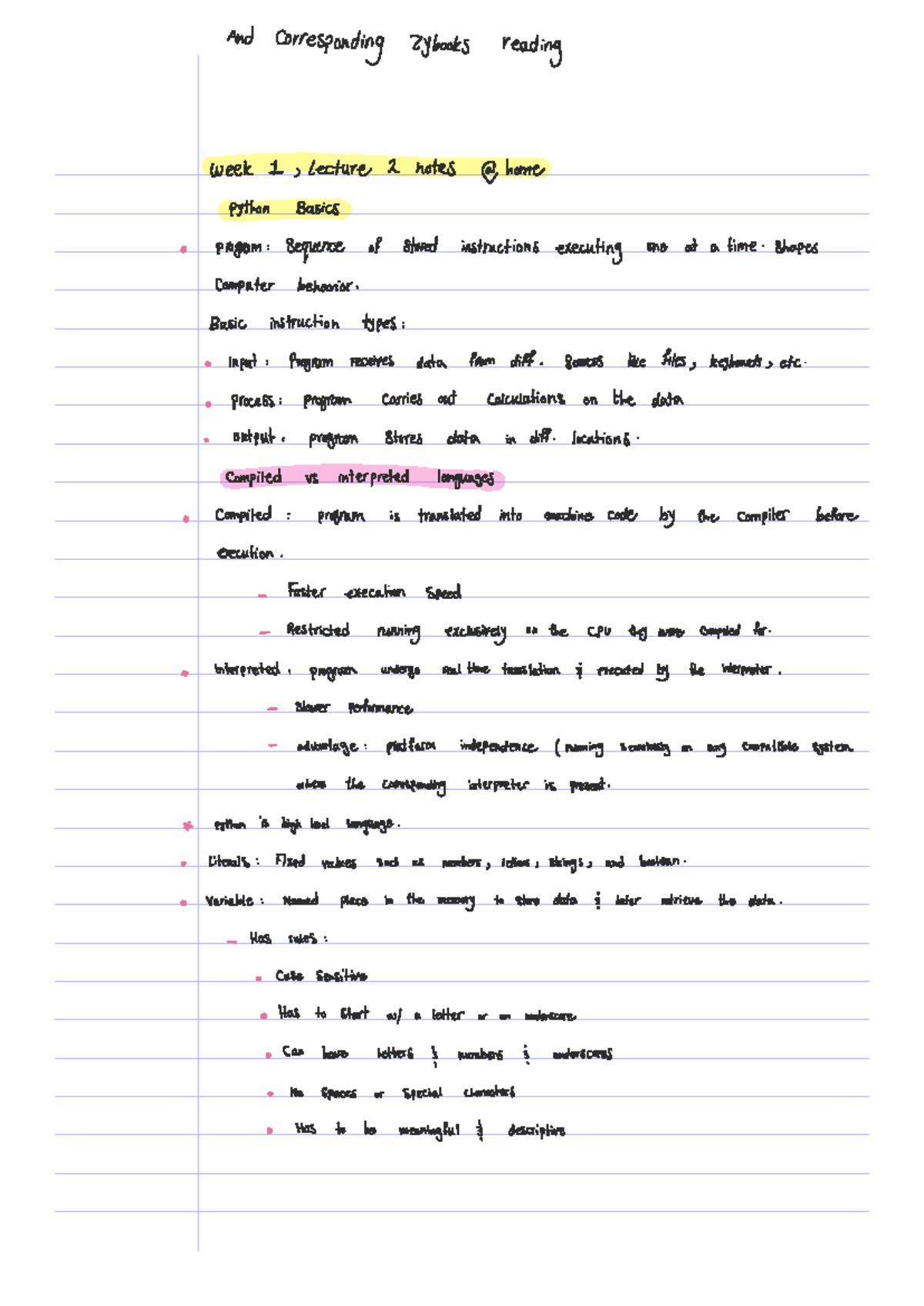 Final Exam Study Guide for ABC123: Python Basics and Key Concepts - Studocu