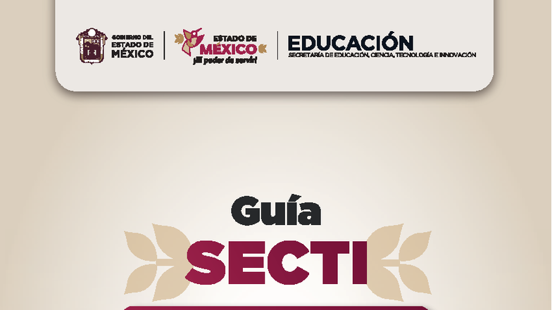 Guía SECTI CTE Estado de México - 3.a Sesión, 28 Noviembre - Studocu
