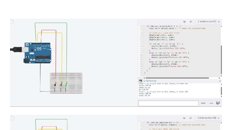 IOT Outputs - IOT Lab Simulations for Arduino UNO R3 - Studocu