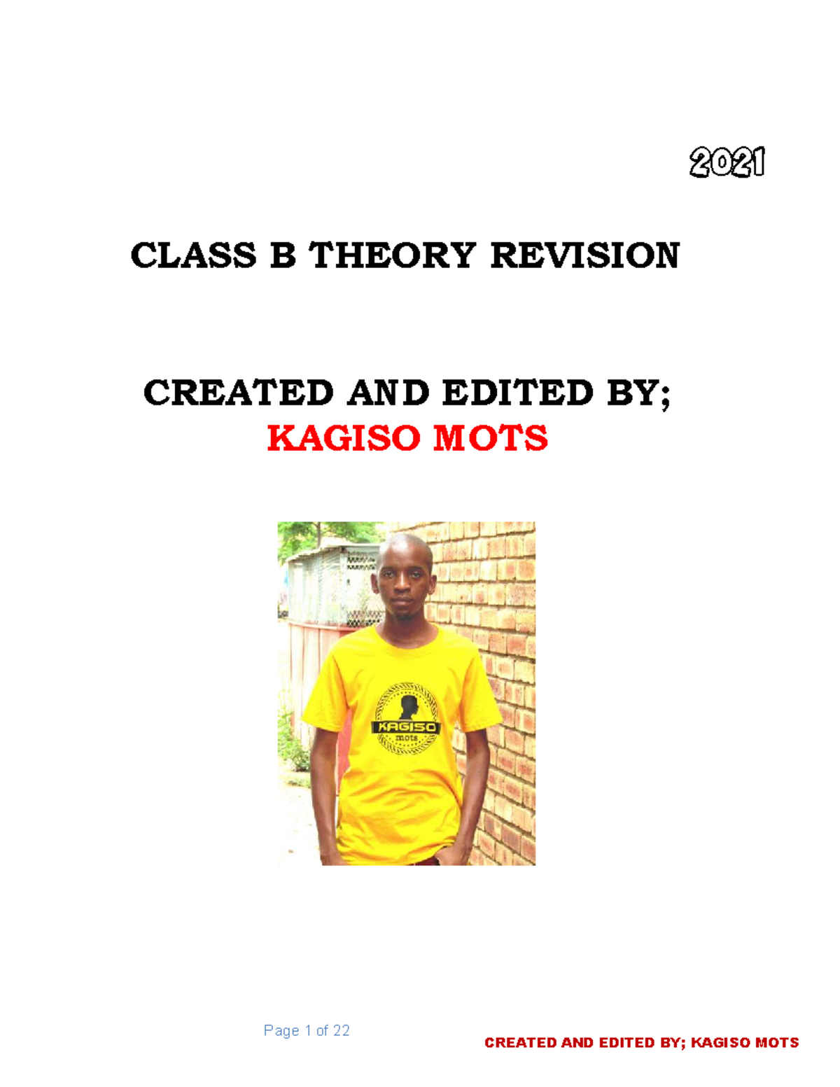 Class B Theory Revision Notes: Key Driving Rules and Safety Tips - Studocu