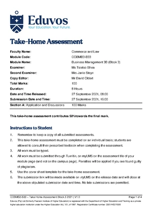 Eduvos Academic Calendar 2024: Year 1 to 3 Overview - Studocu