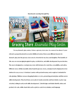 [Solved] Topic 4 Lesson Planning Teaching Young Children - Early ...