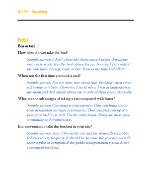 Ielts 9 - goodluck - IELTS – Speaking Part 1 Housework Do you like ...