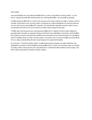 [Solved] In the novel Dexter is given a Barbie that has a suitcase in ...