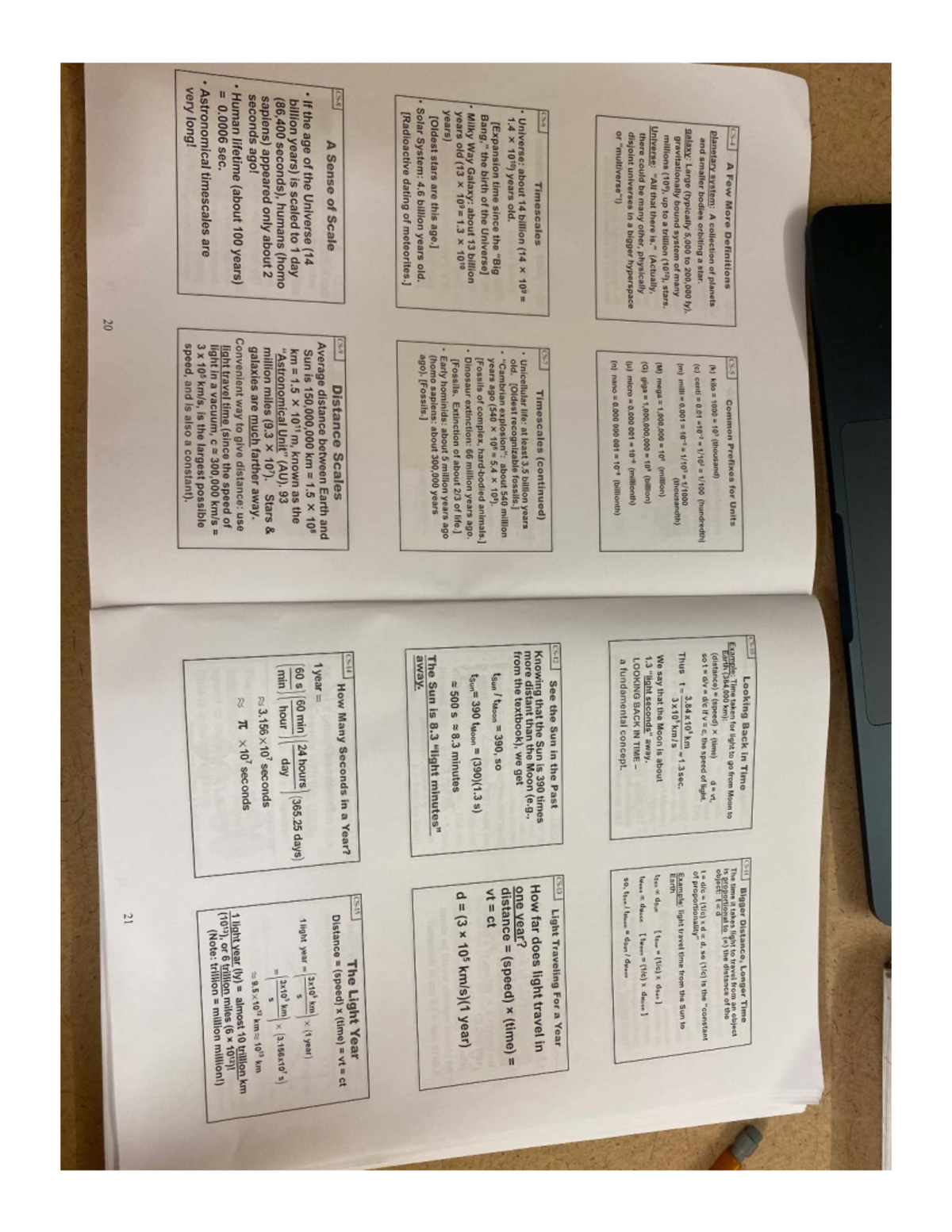 Astro 101 Midterm Study Notes: Understanding Light, Time, and Space ...