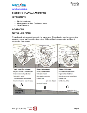 Grade 12 Geography Mapwork Booklet - Grade 12 MAPWORK GEOGRAPHY TABLE ...