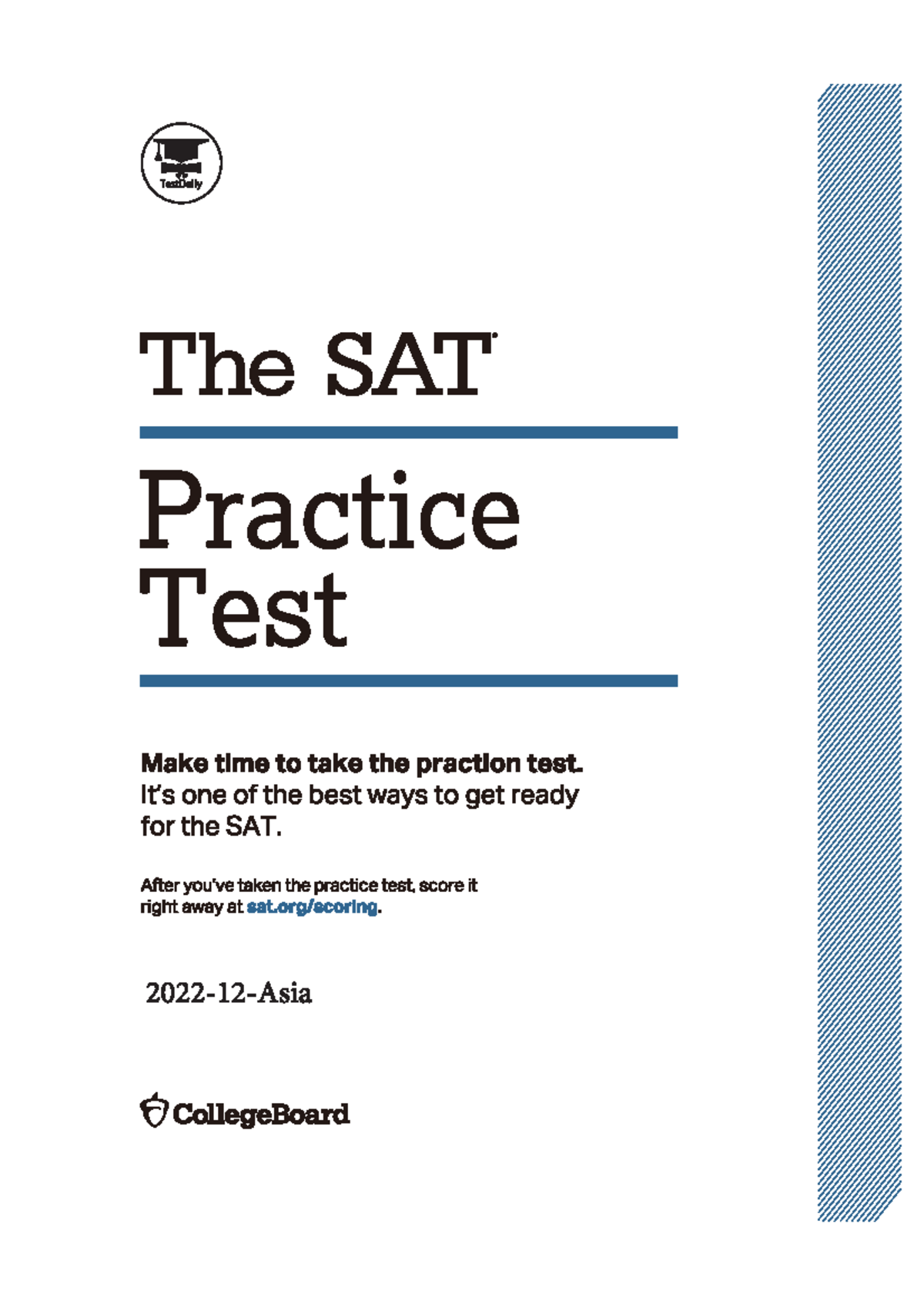 2022 12 SAT Practice Test Insights and Analysis - Studocu