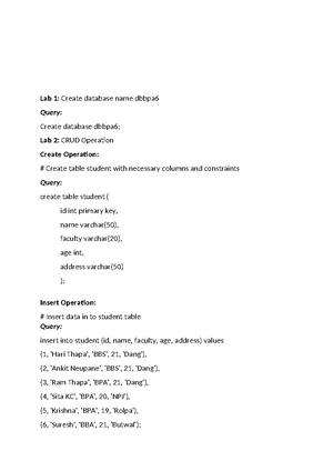 C Programming - Project on Basic Programs and Algorithms - Studocu