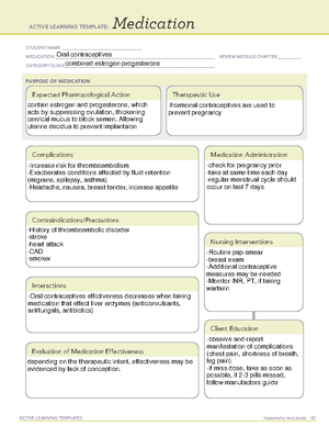 ALT Aminoglycoside - n/a - ACTIVE LEARNING TEMPLATES THERAPEUTIC ...