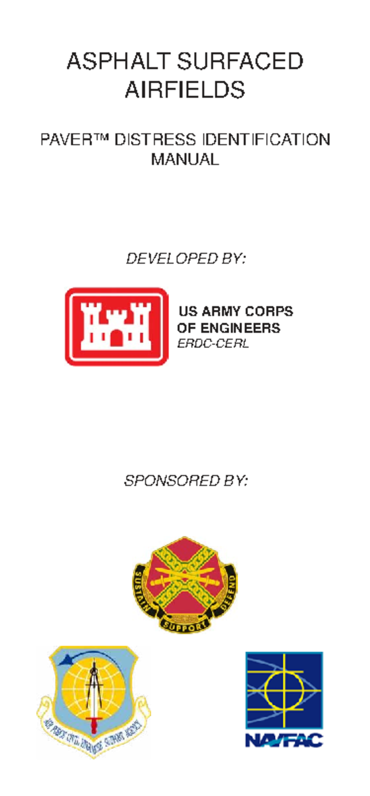 Asphalt Surfaced Airfields Distress Identification Manual (UFC) - Studocu
