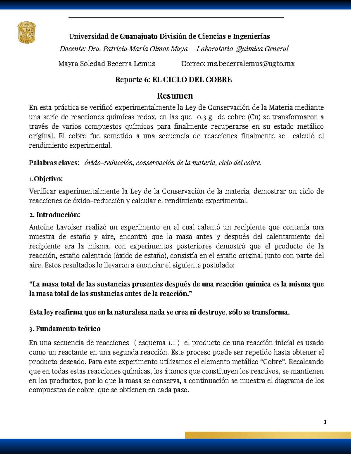 Reporte práctica 6 Mayra Lemus - Resumen 1 En esta práctica se verificó ...