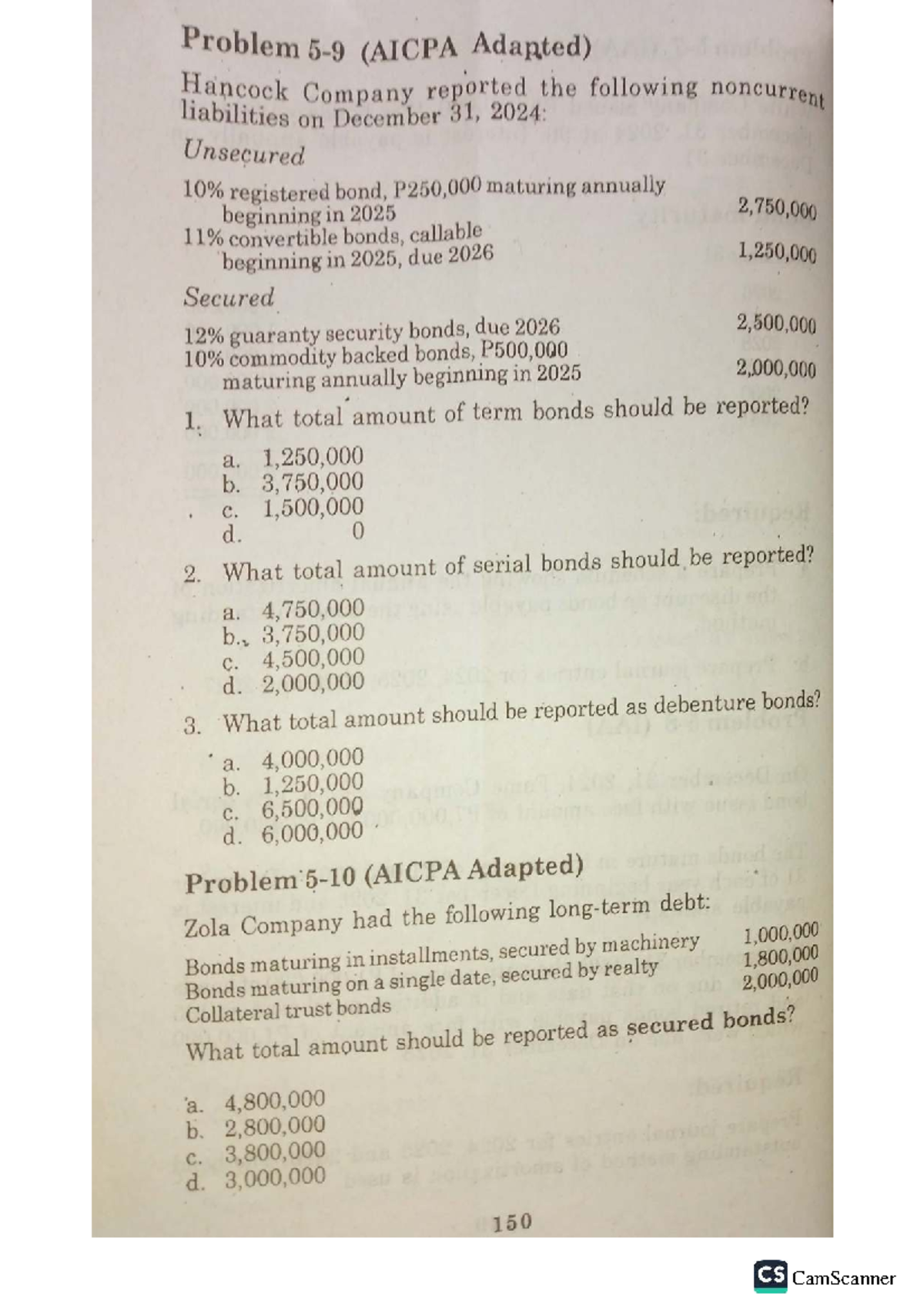 Bonds Payable Assignment (AICPA Adapted) - Comprehensive Analysis - Studocu