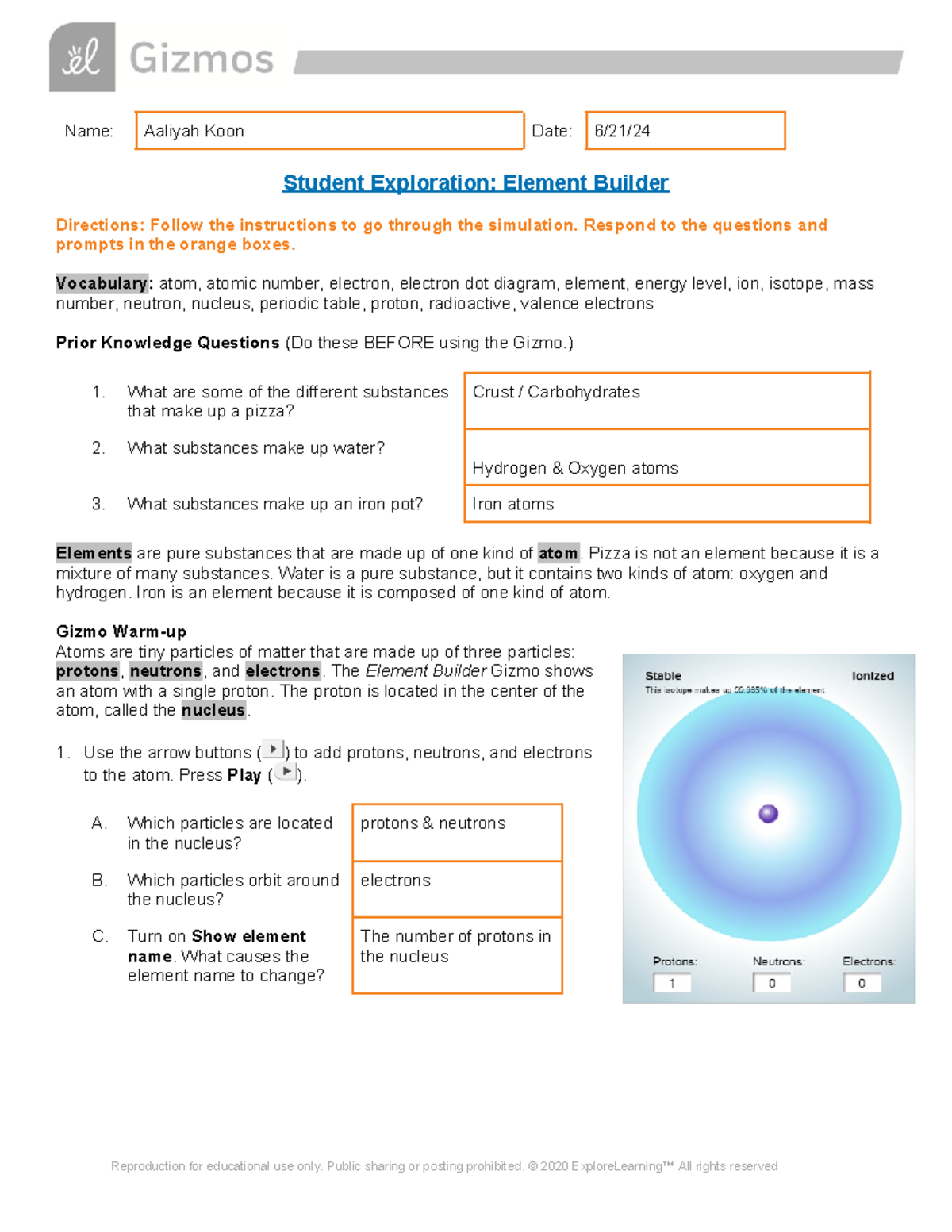 Element Builder SE - Lab Exploration Guide - Studocu