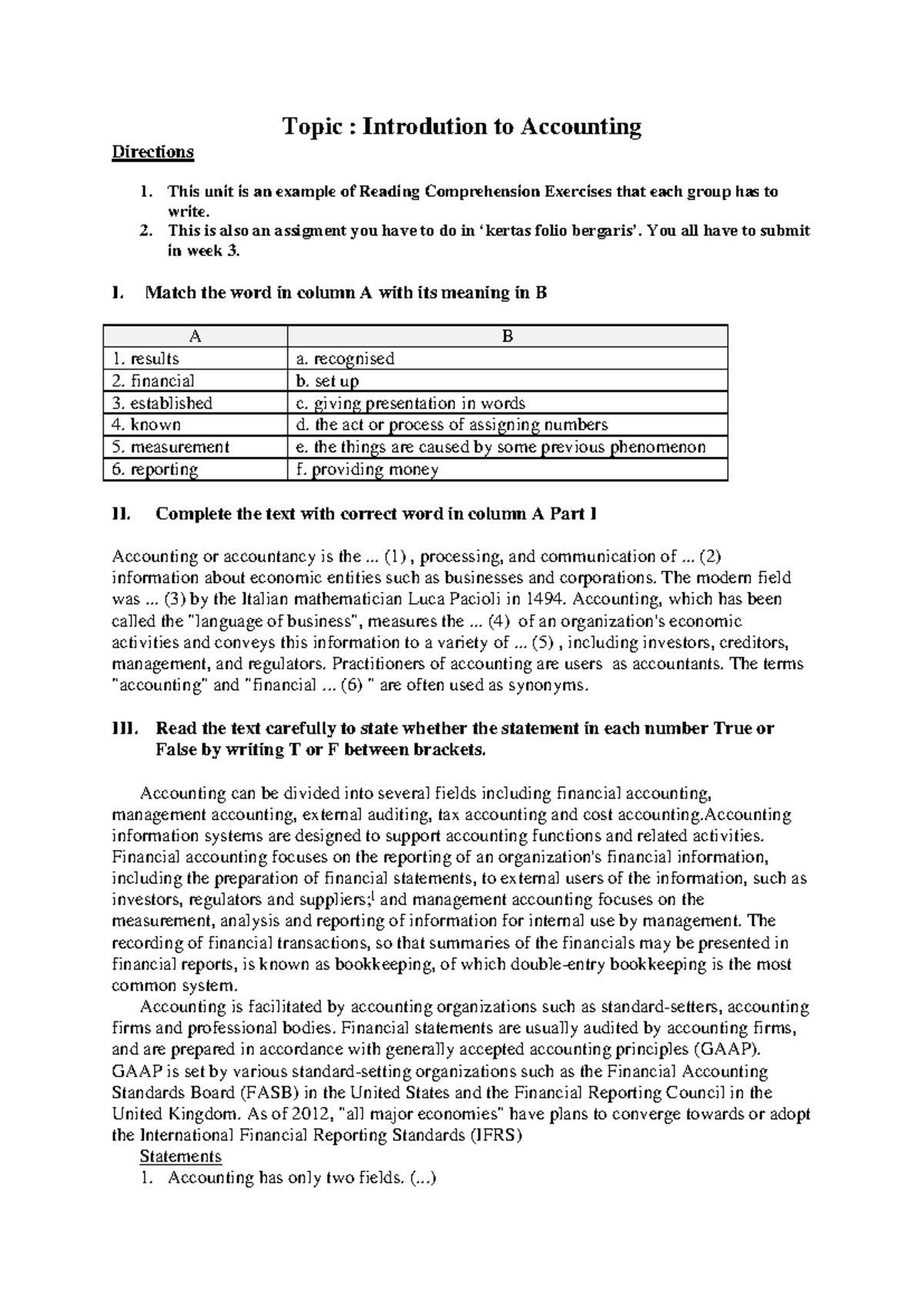 360196814 Contoh Reading Comprehension Exercise - business english ...