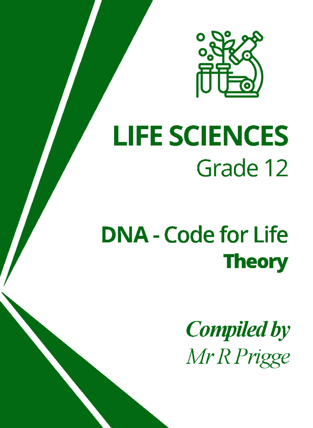 Gr12 LS DNA Theory - practice questions - LIFESCIENCES Grade 12 Theory ...