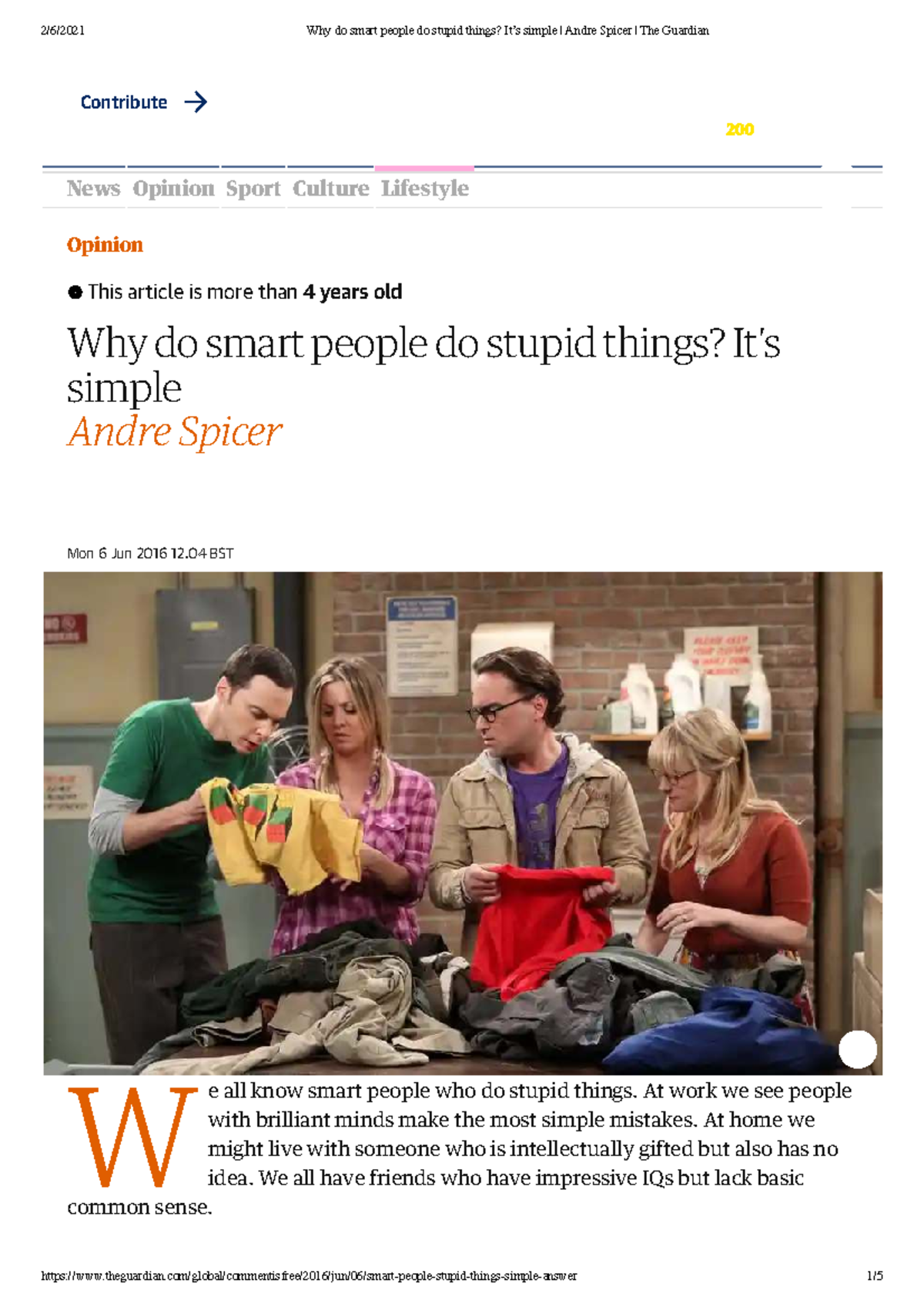 Why do smart people do stupid things It’s simple Andre Spicer The ...