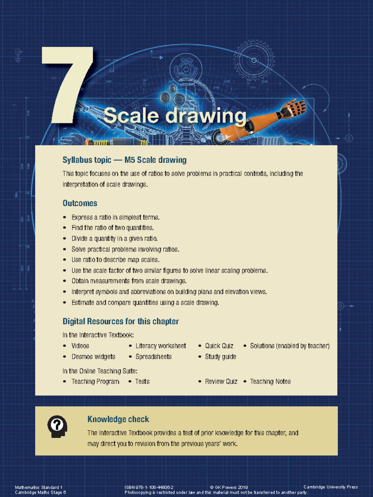 Mathematics Standard 1 - Scale Drawing Exercises and Practical Examples ...