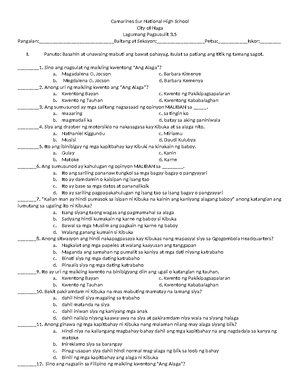 Kabanata 9 - Summary El Filibusterismo - Kabanata 9: Ang mga Pilato ...