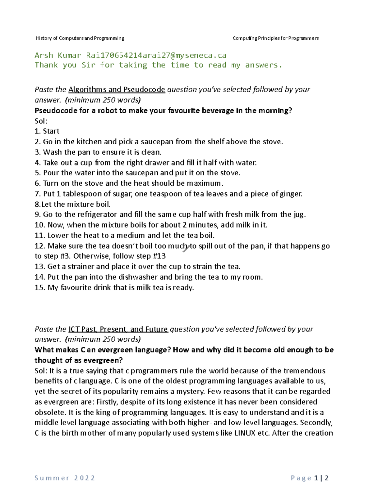 CP4P Week4 Activity - enjoy! - History of Computers and Programming Computing Principles for ...