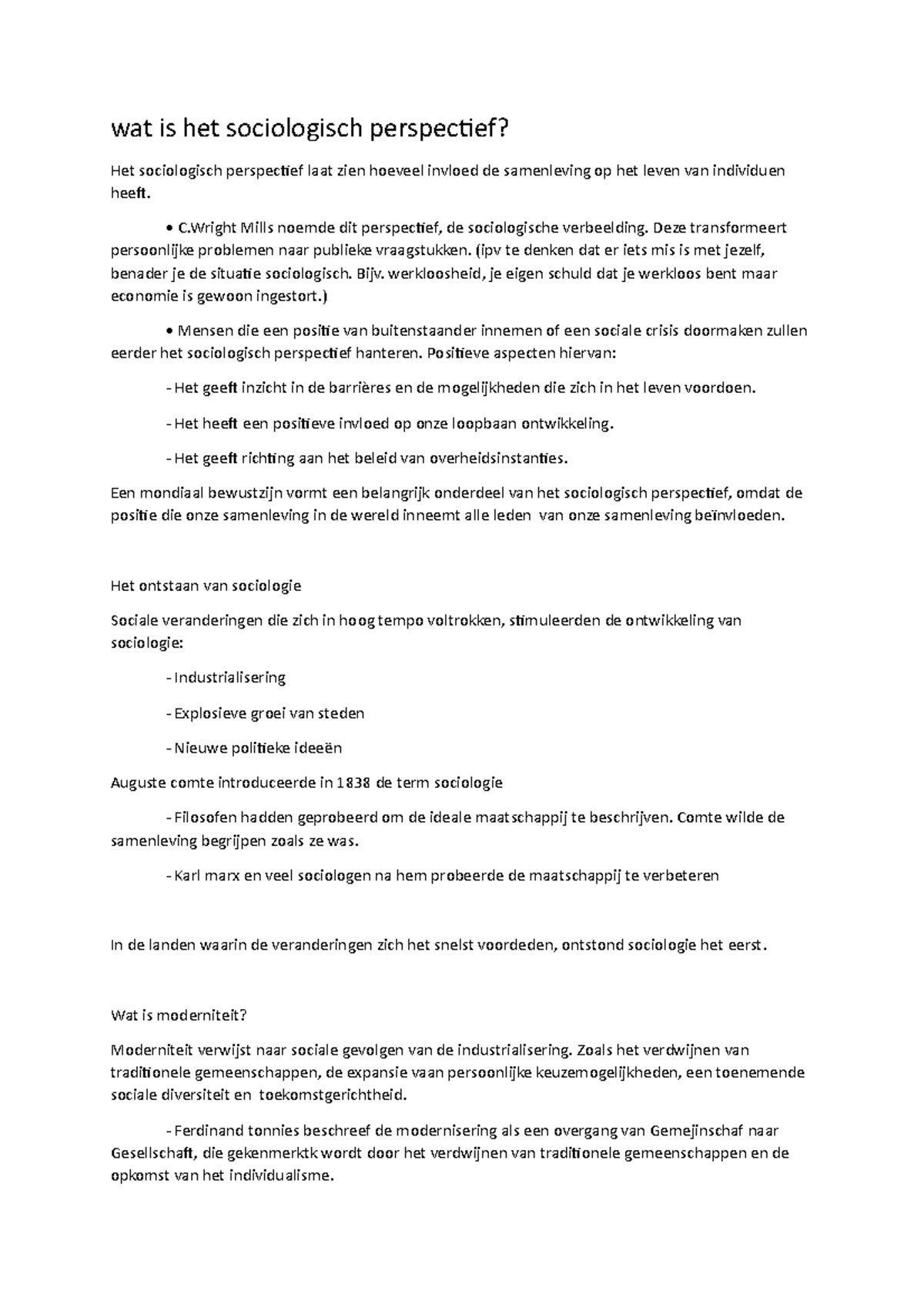 Sociologisch Perspectief: Inzicht in Samenleving en Individuen ...