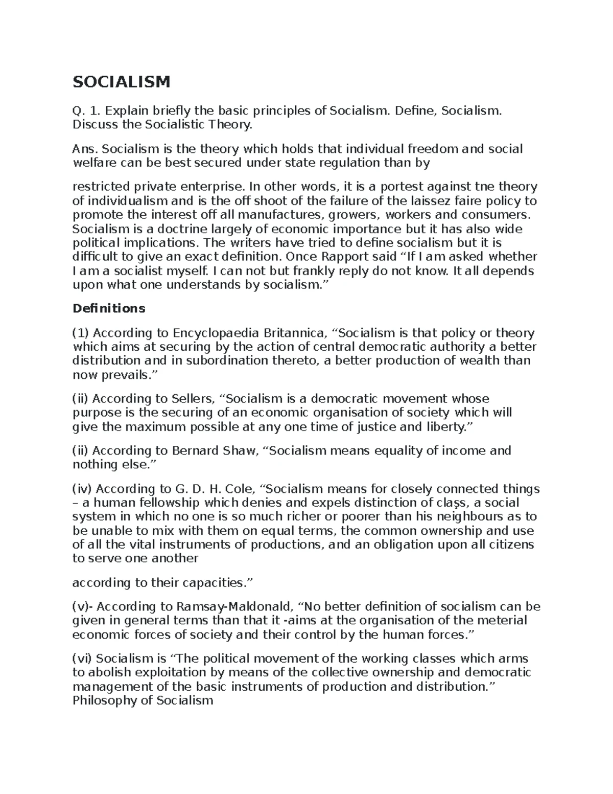 Liberty - notes - Liberty: Definition, Features, Types and Essential ...