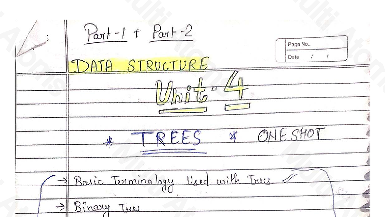 DS UNIT 4 - Comprehensive Study Notes - Studocu