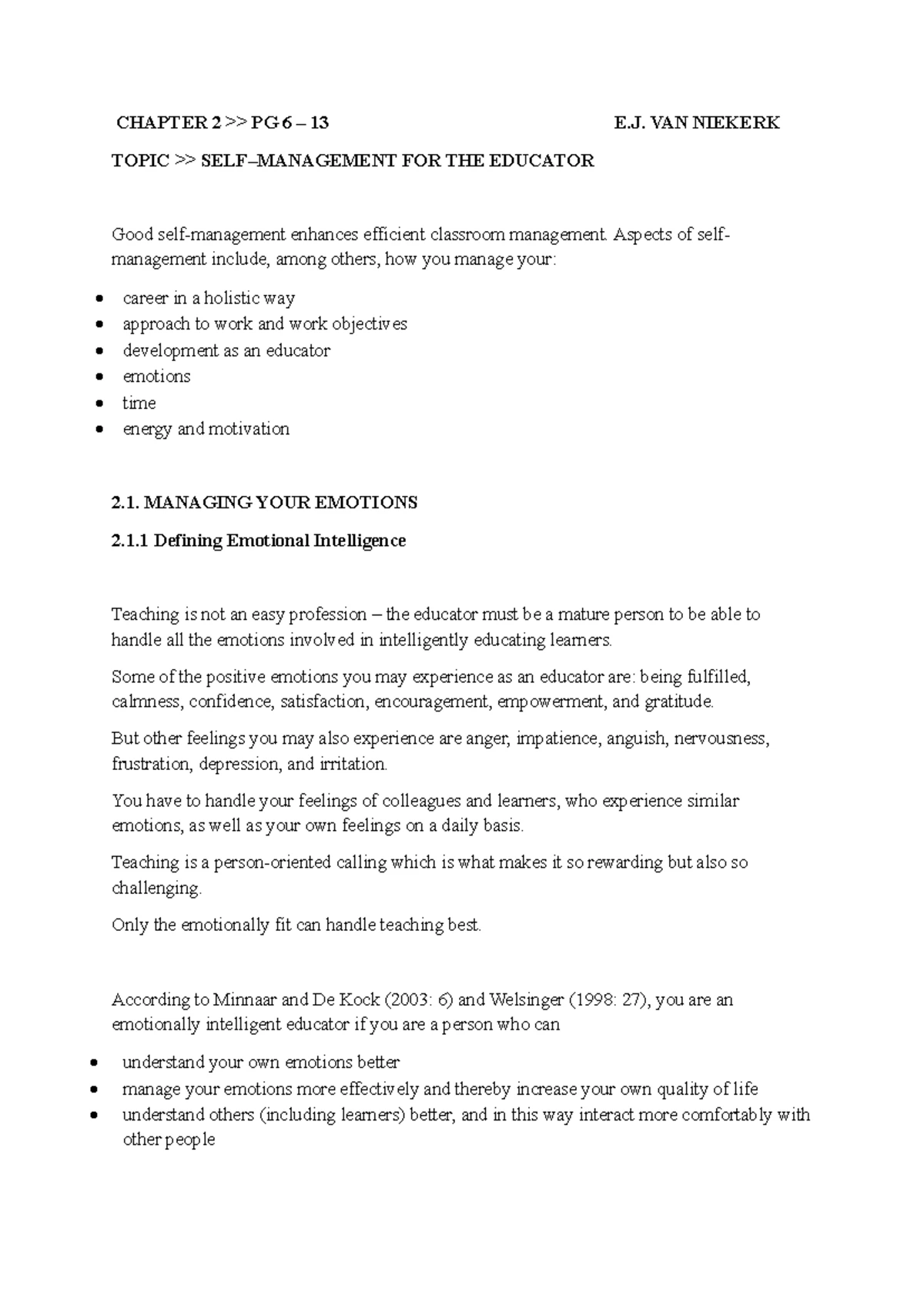 TAM2601 Millennial Characteristics & Classroom Management Strategies ...