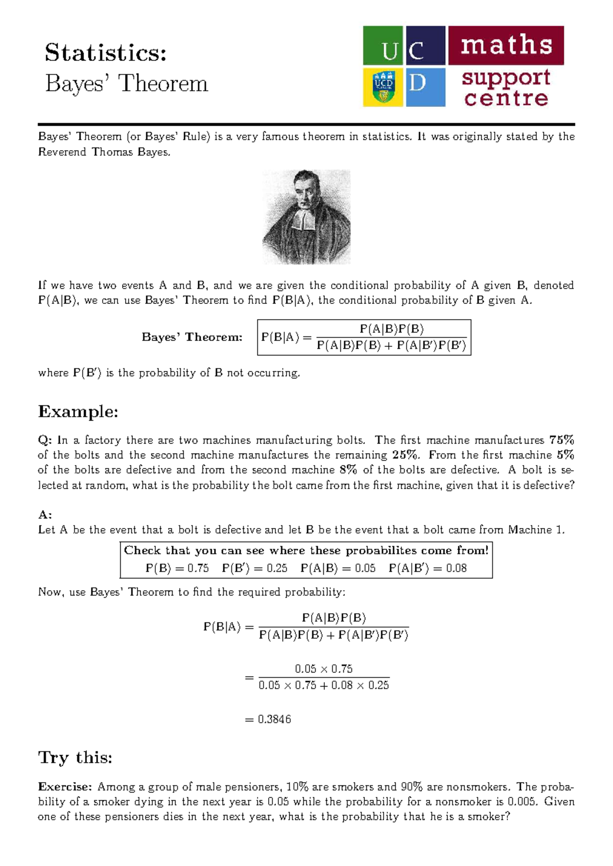Bayes Theorem: Understanding Conditional Probability in Statistics ...