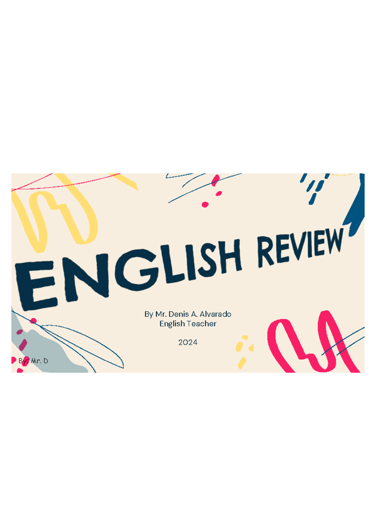 English Grammar Concepts for 2024: Possessives, Tenses & More - Studocu