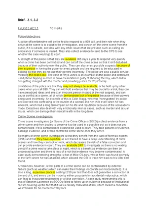 WJEC Criminology Level 3 Unit 2 Weekly Revision Guide (2025) - Studocu