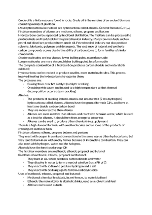 IGCSE CHEMISTRY Paper 6 Revision Notes & Experiment Plans 2023-24 - Studocu