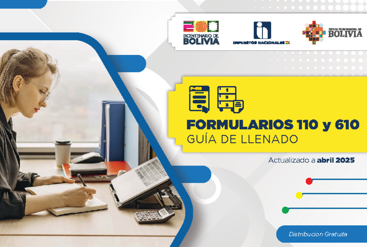 Guía de Llenado de Formularios 110 y 610 - Actualización Abril 2025 - Studocu