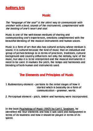 Art and its Visual Elements - ART AND ITS VISUAL ELEMENTS LINE SHAPE ...