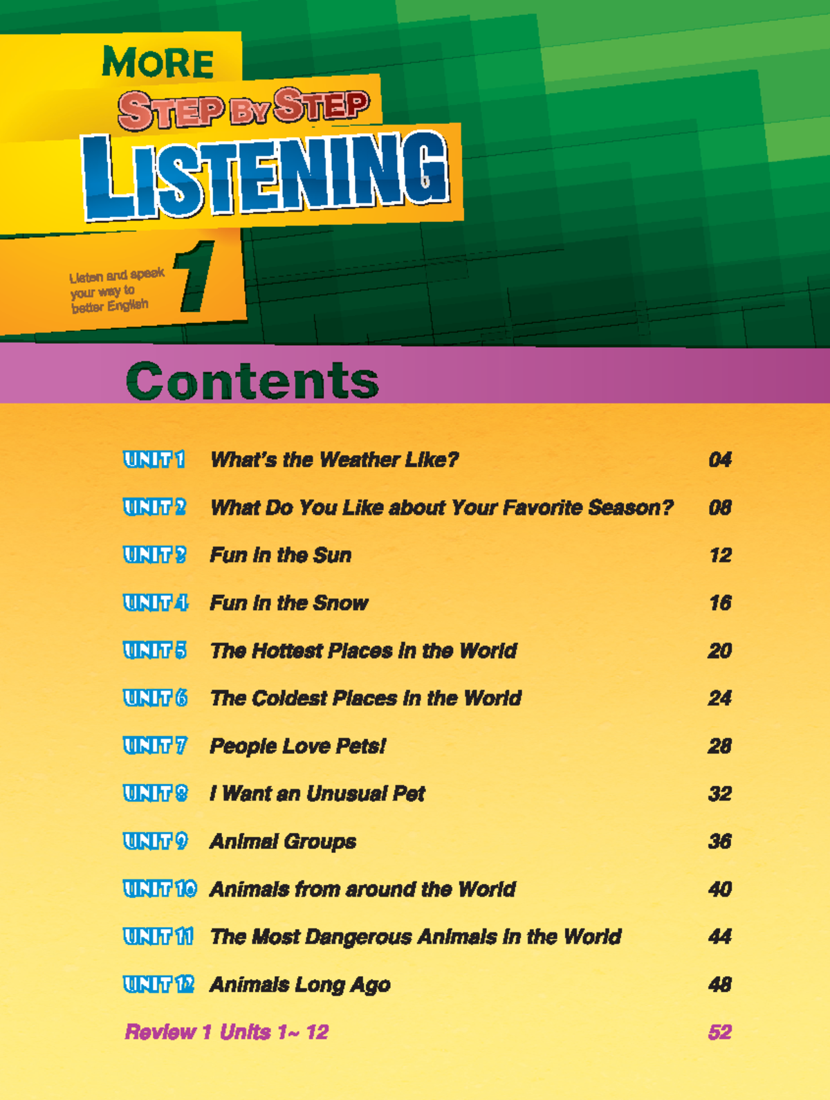 Listening Practice 1: Weather Conversations - More Step by Step ...