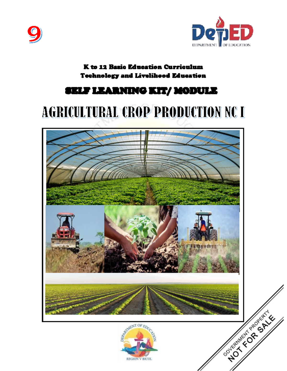 Grade 9 TLE Lesson Plan: Agricultural Crop Production (Q1 W1) - Studocu